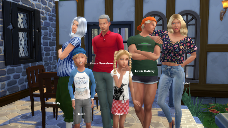 Meet the Families | My Town of Sims